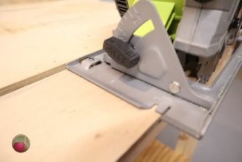 Easy DIY Circular Saw Straight Edge Guide | Heartwood Art