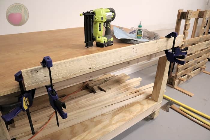 Pallet Garden Tool Storage | Heartwood Art