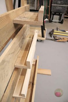 Pallet Garden Tool Storage | Heartwood Art