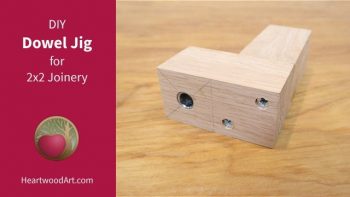 DIY Shoe Rack Tower with Dowel Joinery | Heartwood Art